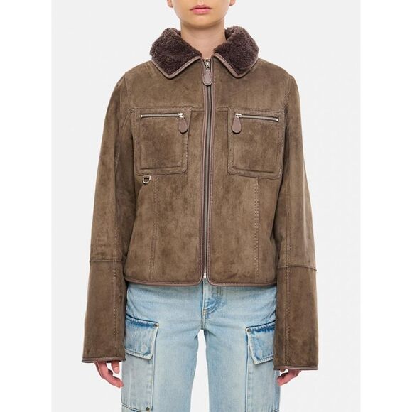 Saks Potts | Jackets & Coats | Saks Potts Jacket Woman Brown Women ...